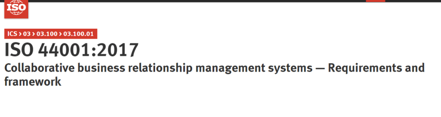 ISO/IEC 17021:2015 Accreditation of CABs Delivering ISO 44001:2017 ...