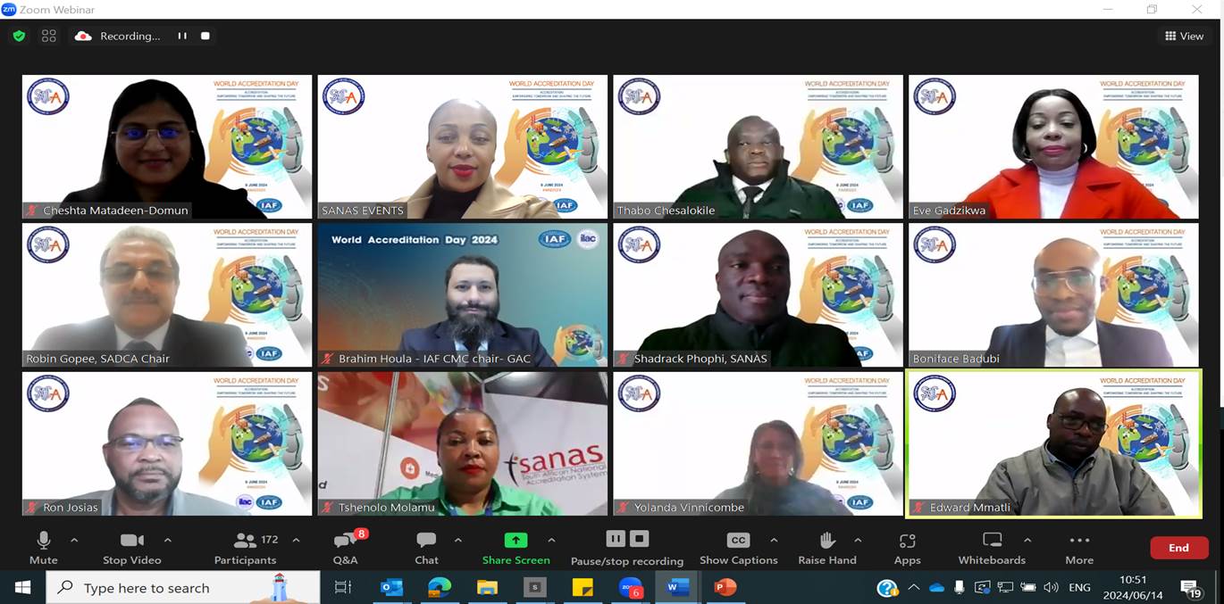 SADCA Celebrates 2024 SADCA Regional World Accreditation Day – IAF Outlook